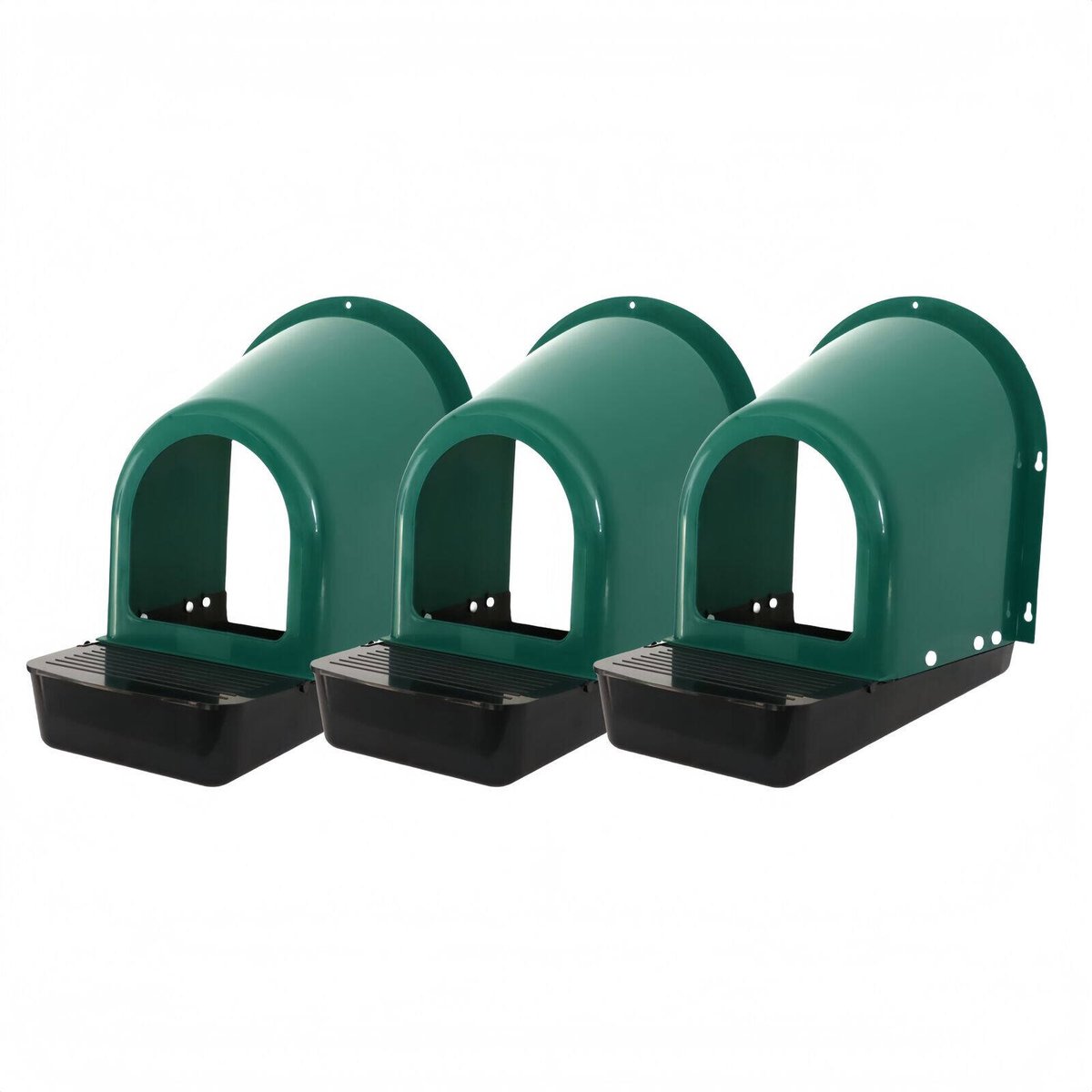 Yes4pets 3x Large Green Roll Out Nesting Box For Chickens With Egg ...