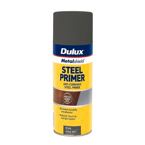 Dulux 300g Metalshield Steel Primer Spray Grey - Bunnings Australia