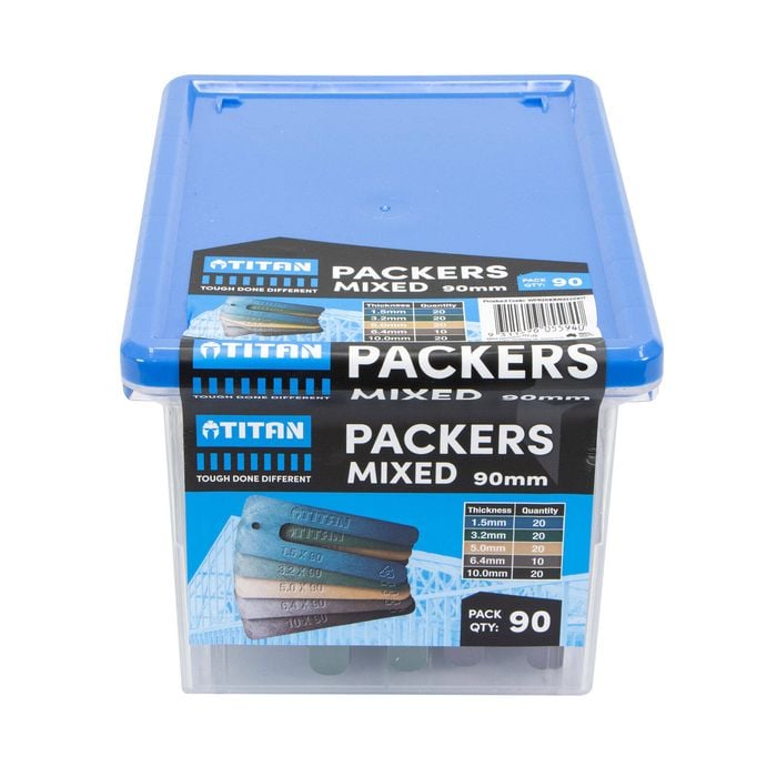 Titan 90mm 90 Piece Mixed Window Packers - Bunnings Australia
