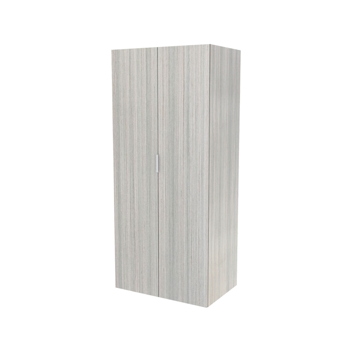 Lugna 2048 x 900 x 580mm Mist Double Hanging Double Door Storage ...