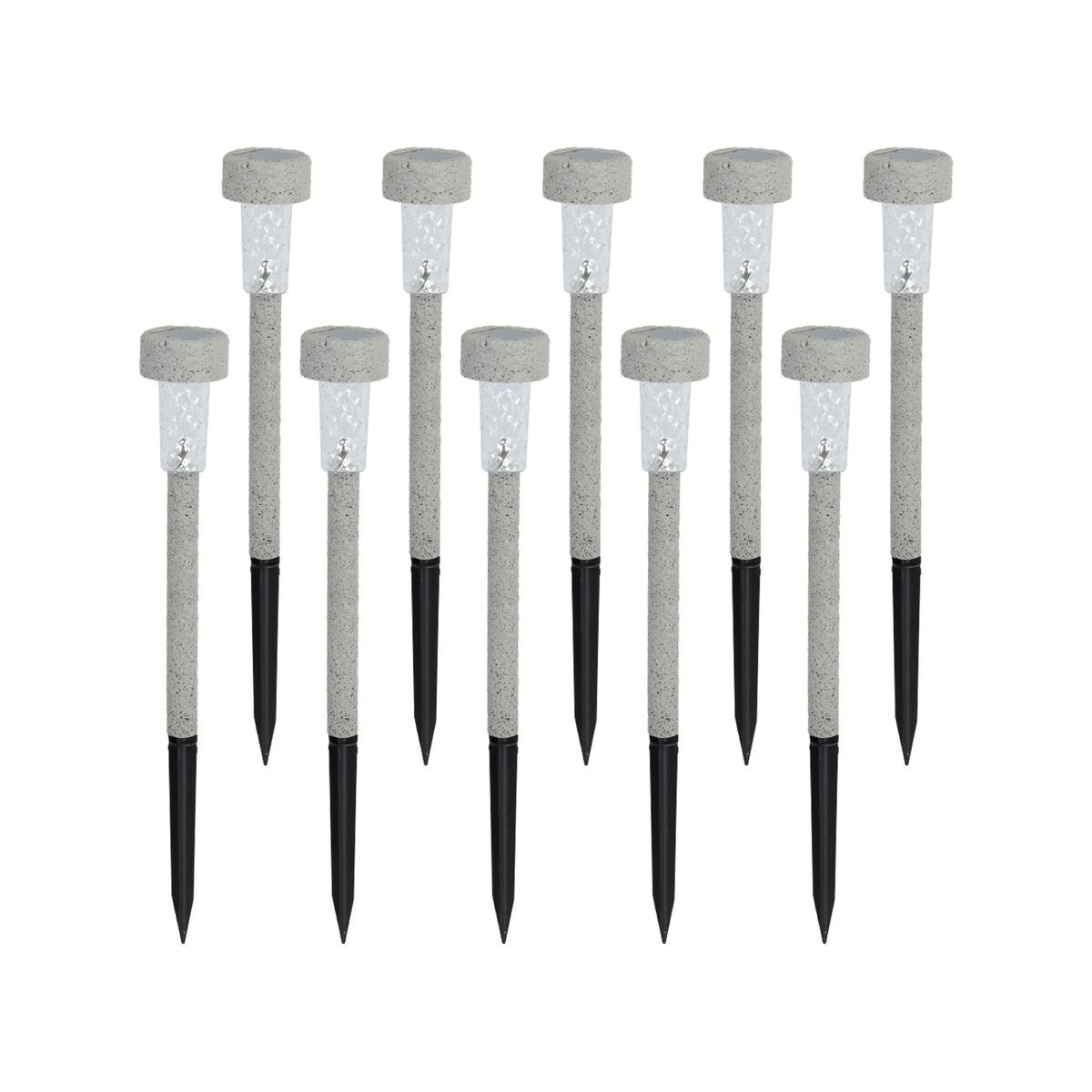 Click 26.5cm Colorado Solar Pathway Light - 10 Pack - Bunnings Australia