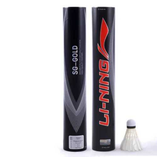 Li-Ning SG-Gold Duck-Feathers Shuttlecock, White, 76 Speed - Bunnings ...