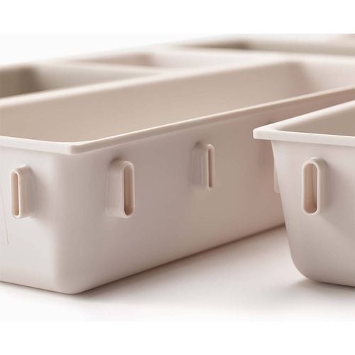 7pc Joseph & Joseph Viva Makeup Shell Drawer Organiser Tray Set ...