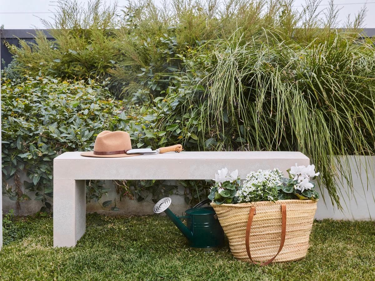 How To Make A Concrete-Look Bench - Bunnings Australia