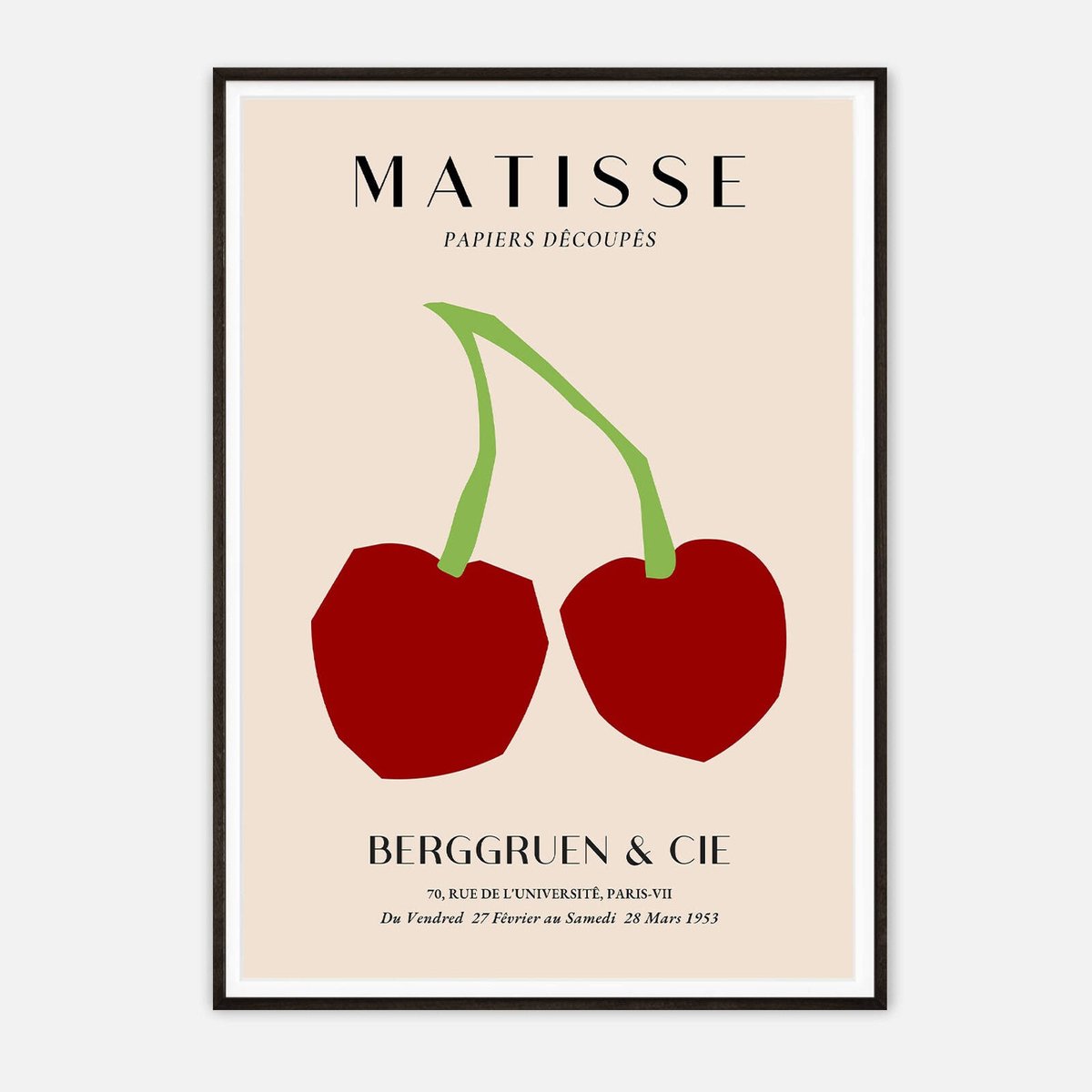 Galrie Henri Matisse - Papiers Découpés - Berggruen & Cie Exhibition ...