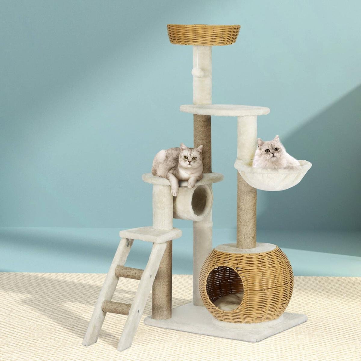 i.Pet 138cm Kitten Cat Tree - Bunnings Australia