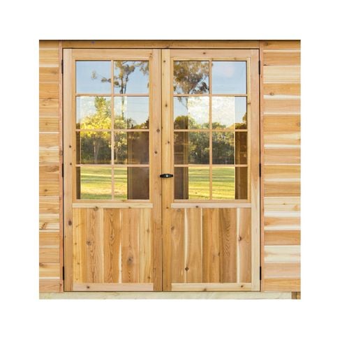 Stilla Timber Double Door Upgrade For Stilla Studios - Bunnings Australia