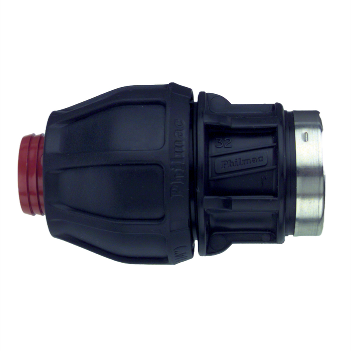 Philmac 3/4" x 3/4" Poly x FI BSP Rural End Connector - Bunnings Australia