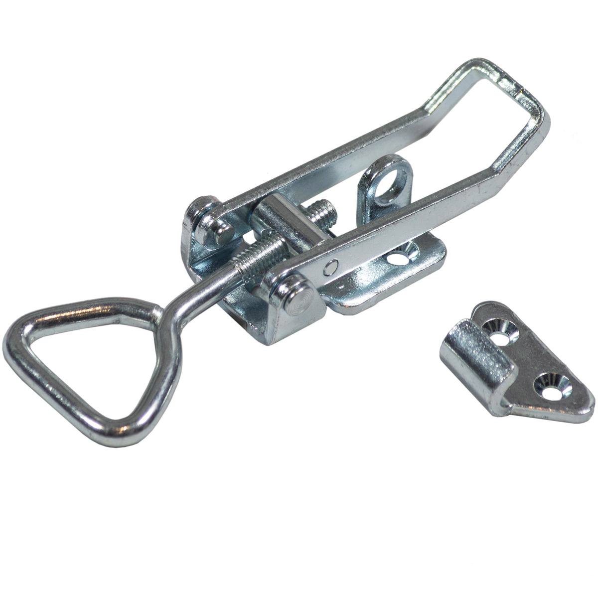 Goliath 160mm Zinc Plated Over Centre Fastener With Keeper - Bunnings ...