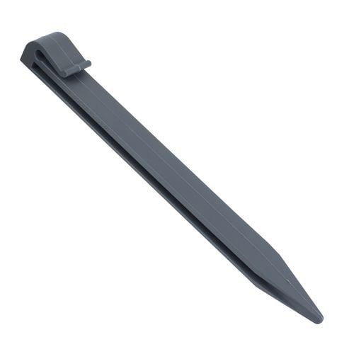 Icon Plastics 280mm Slate Grey Garden Edge Peg - Bunnings Australia