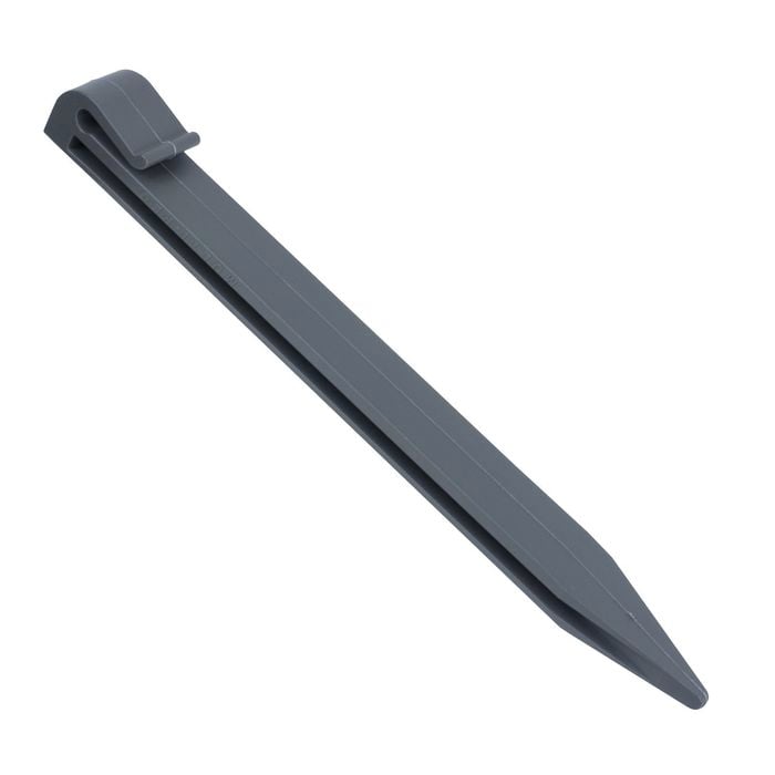 Icon Plastics 280mm Slate Grey Garden Edge Peg - Bunnings Australia