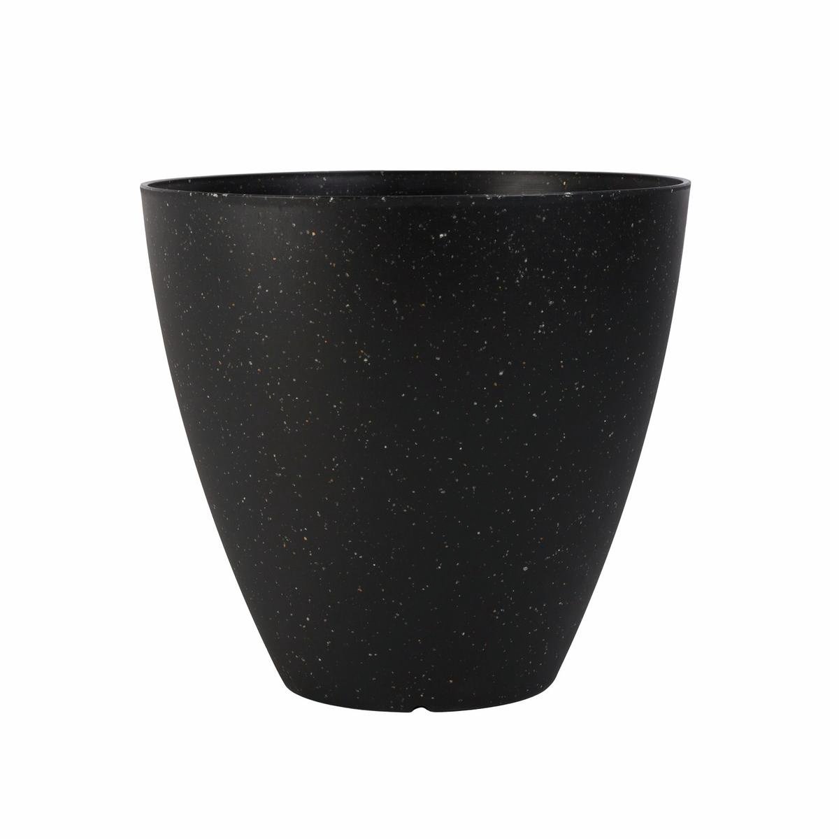 Northcote Pottery 37cm Black Terrazzo Look Self Watering Pot - Bunnings ...