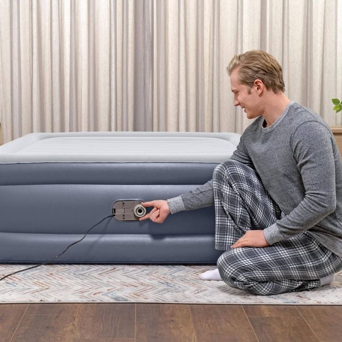 Bestway Air Bed Queen Size 2.03m x 1.52m x 51cm Tritech with Built-in ...