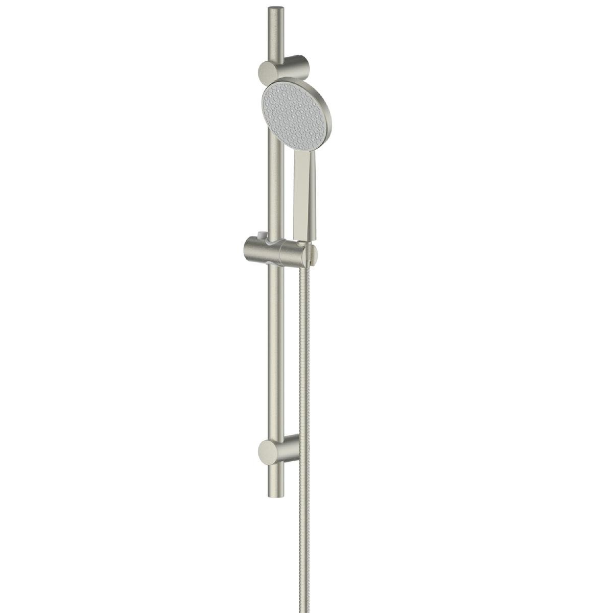 Greens Brushed Nickel Penny Rail Shower with Rainboost® Technology ...