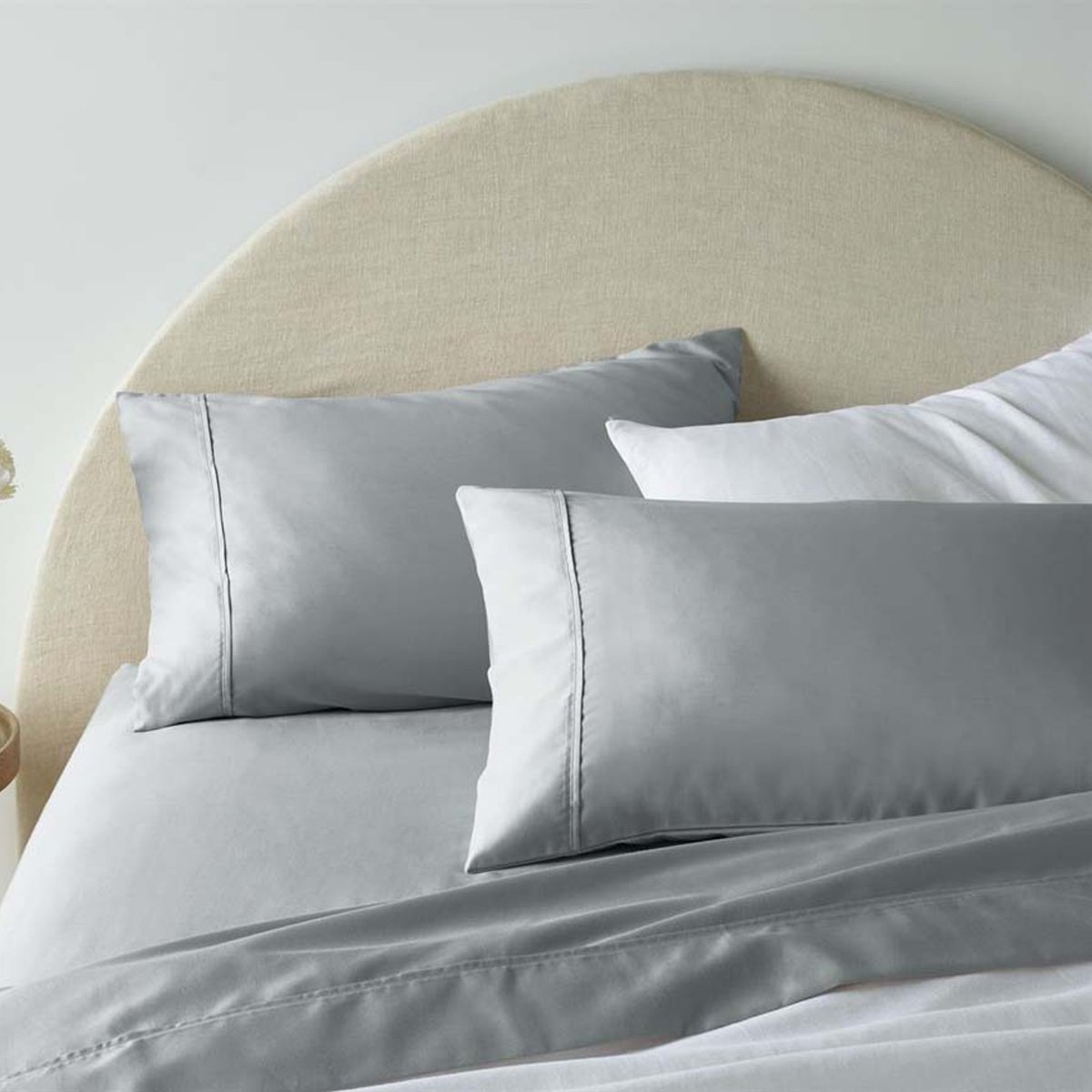 Accessorize Bedroom Collection Queen Grey Accessorize 1900TC Cotton ...