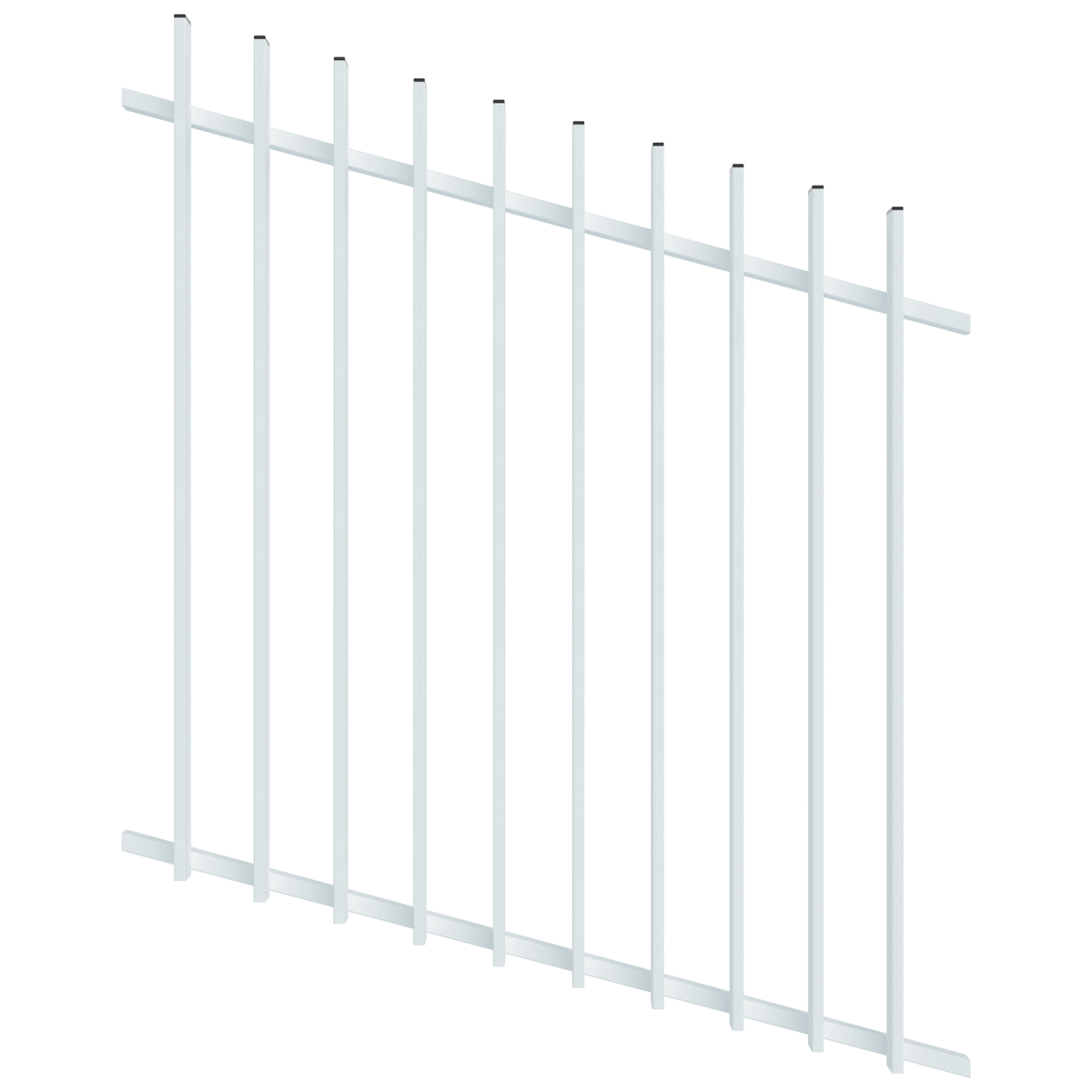 ProtectorAl 350 - 1200 x 1200mm Pearl White Raked Up to 15º Radiator ...