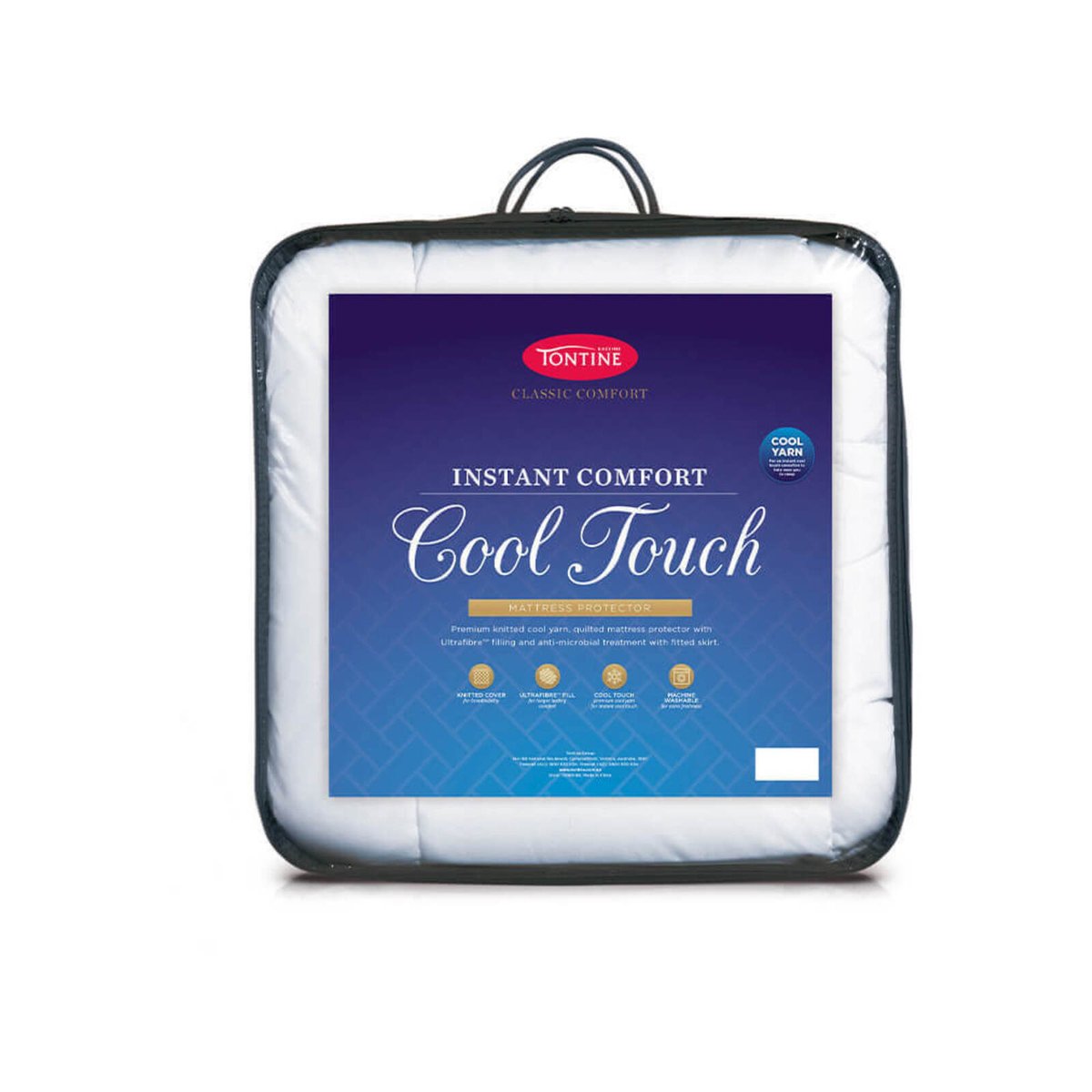 Tontine Classic Comfort Cool Touch Mattress Protector - Queen Bed - Bunnings Australia
