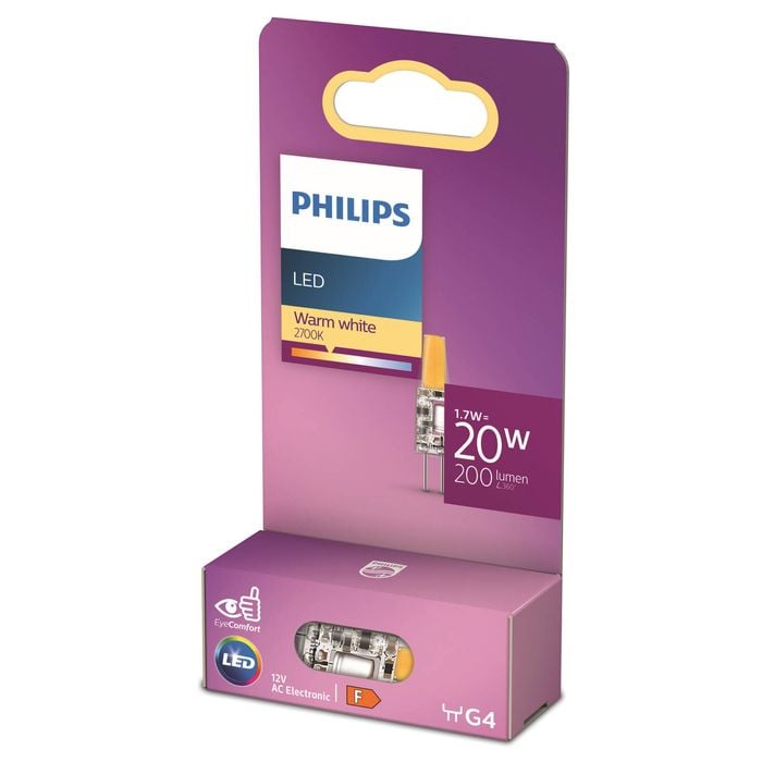 Philips G4 LED 200Lm Warm White 1.7W Capsule - Bunnings Australia