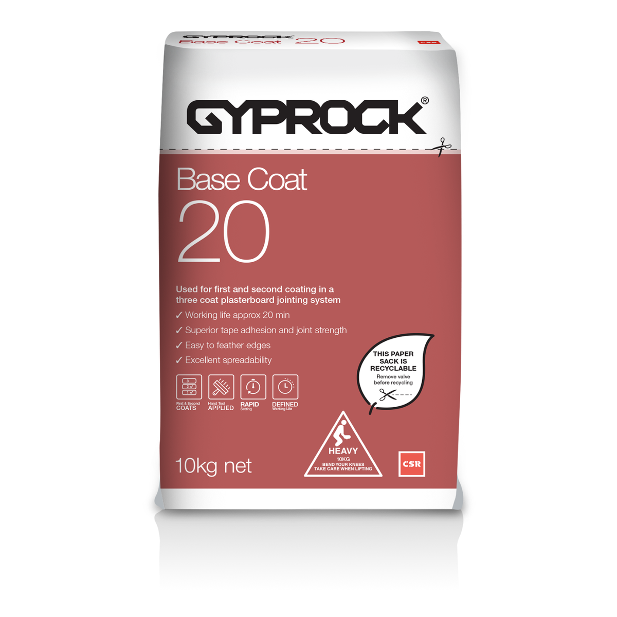 Gyprock CSR 10kg Base Coat 20 - Bunnings Australia