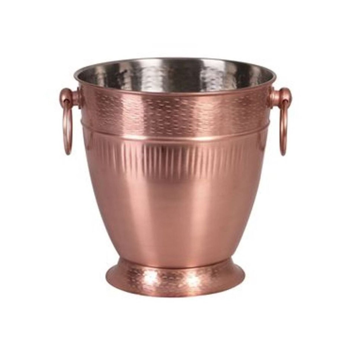 Moda Ribbed Copper Look Champagne Bucket - Bunnings Australia