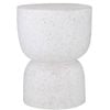 Amalfi Kaia Side Table/Stool White 35x35x45cm - Bunnings Australia