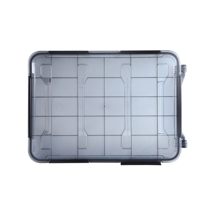 Ezy Storage 100L Waterproof IP67 Grey Storage Container - Bunnings ...