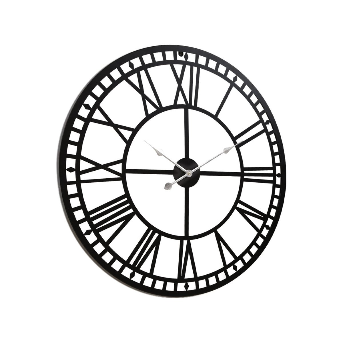 Artiss 60CM Wall Clock Black - Bunnings Australia