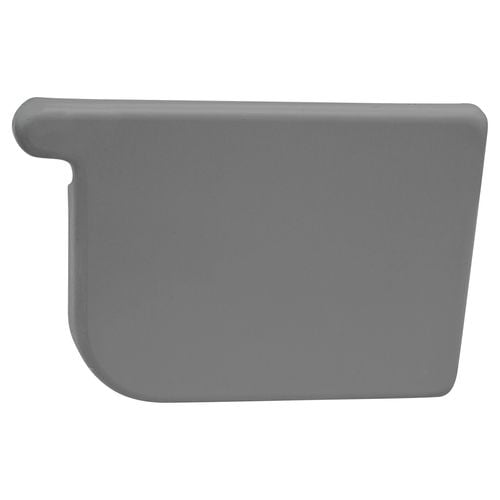 COLORBOND 115mm RH Quad Gutter Stop End - Basalt - Bunnings Australia
