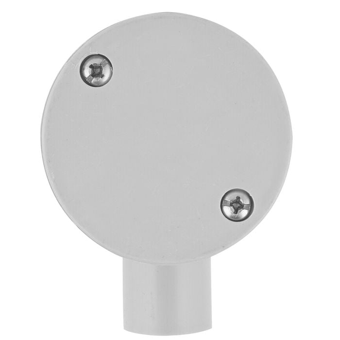 Deta 20mm Grey Conduit Fittings 1-Way LH Junction Box - Bunnings New ...