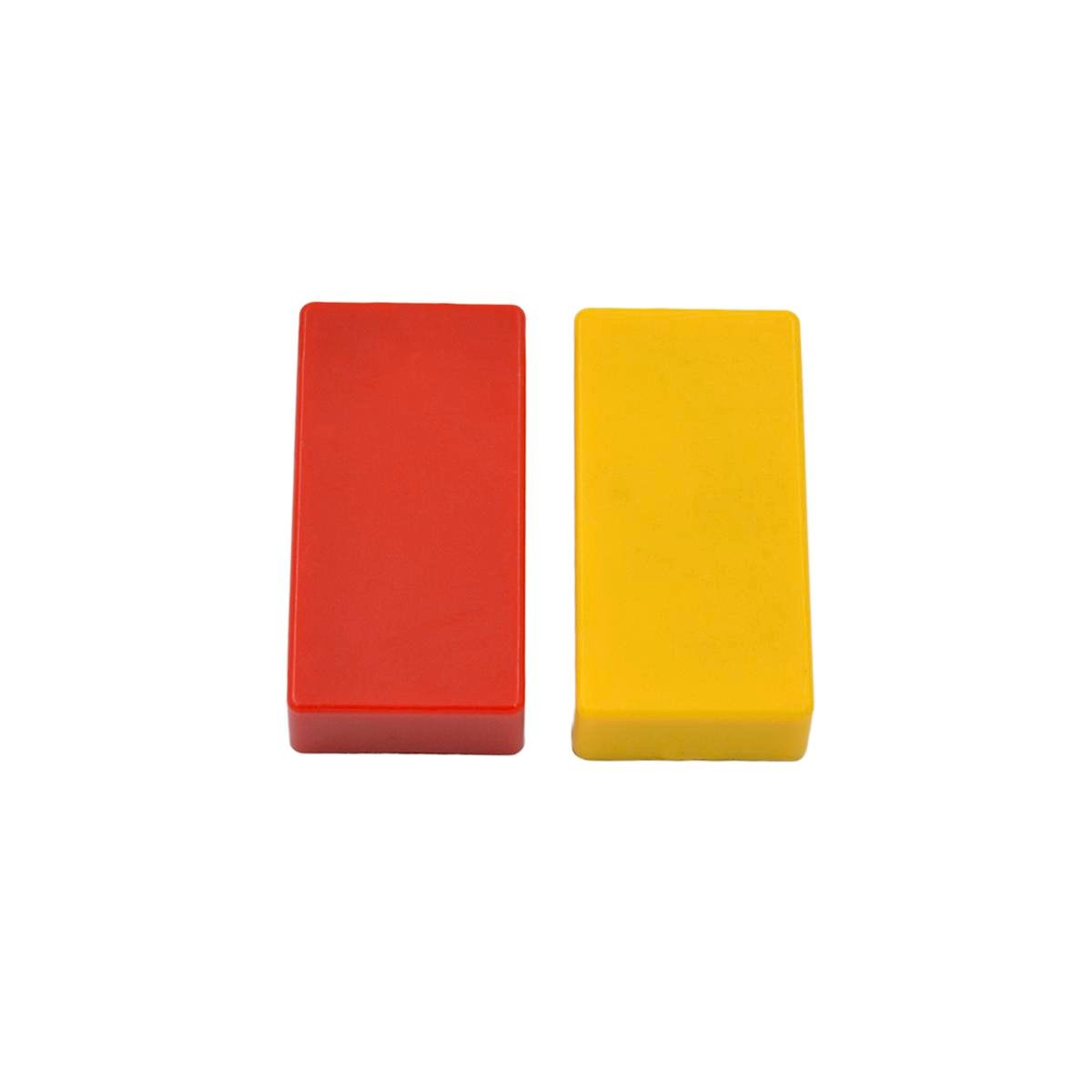 Everhang 52 x 12mm Yellow Red Block Magnet - 2 Pack - Bunnings Australia