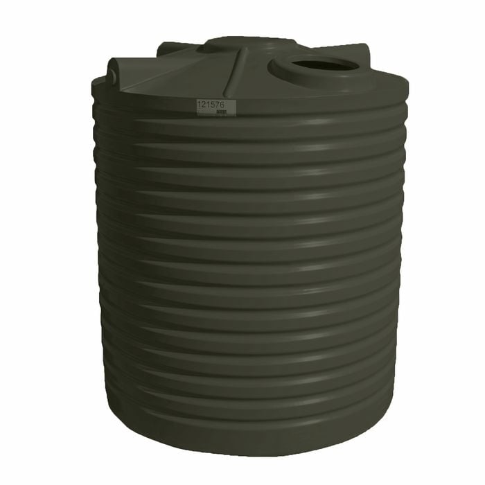 Clark Tanks 5000L Tall Round Poly Water Tank - Tidal Green - Bunnings ...