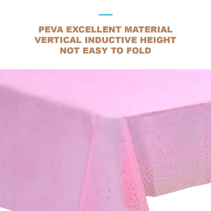 Splendid Living Gold Dot Rectangle Table Desk Cloth Tablecloth Cover ...