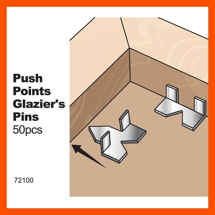 Everhang Push Point Glazier Framing Pins - 50 Pack - Bunnings Australia