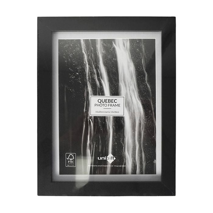 6PK Unigift 15x20cm Quebec Matboard Photo Picture Frame Fits 13x18cm ...
