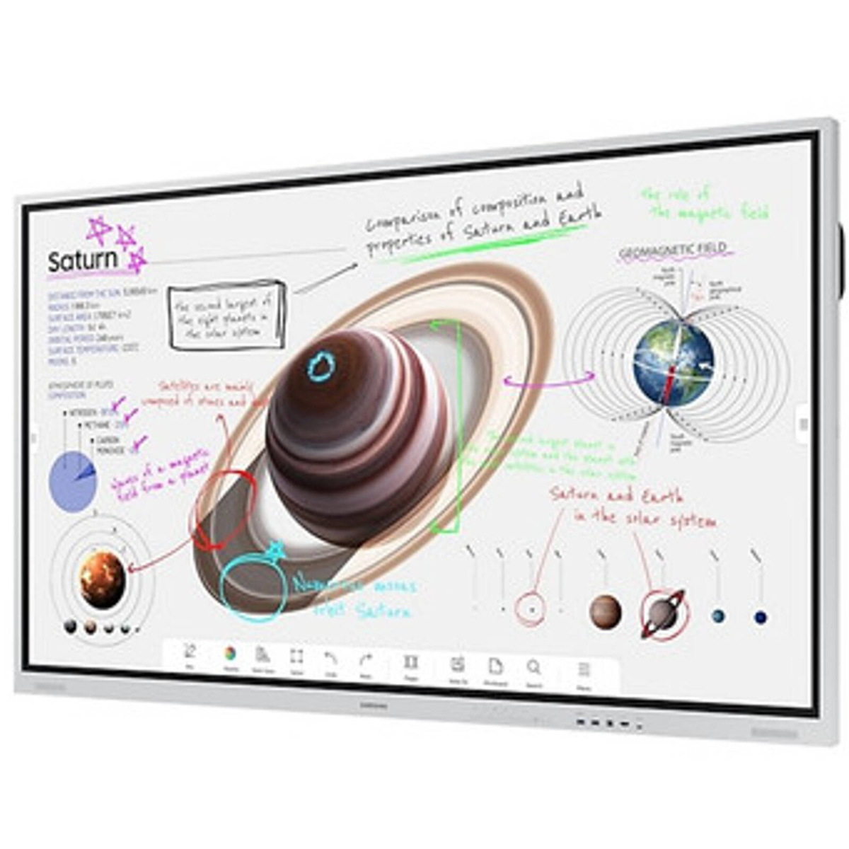 Samsung 55' Flip Pro WMB 4K UHD Interactive E-Board Smart Digital ...