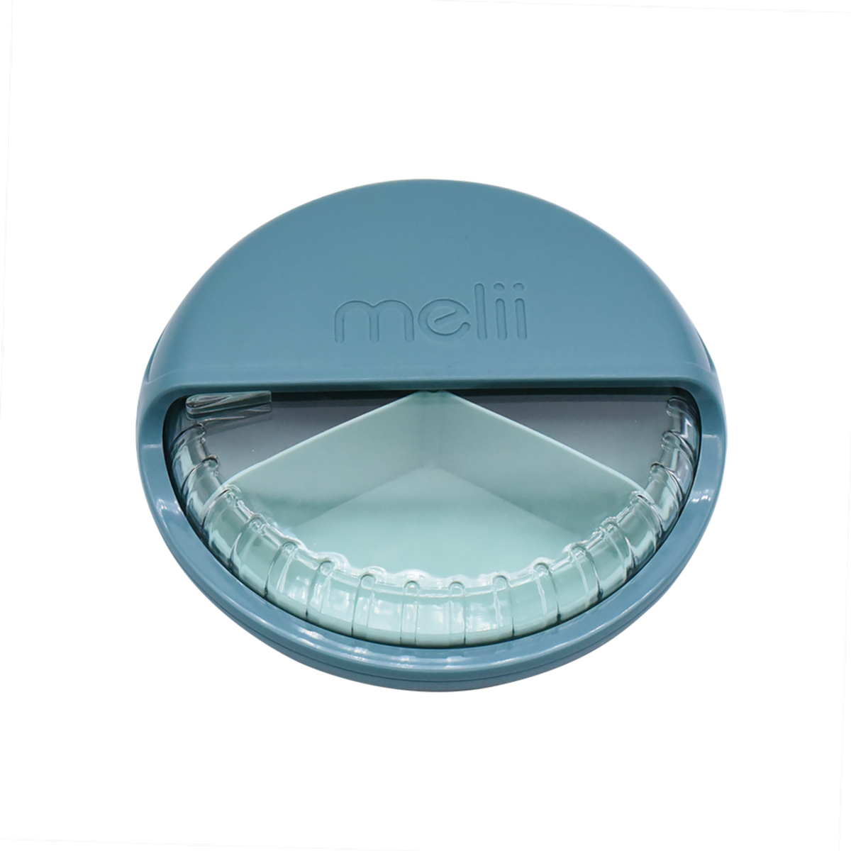 Melii Luxe Spin Snack Container - Blue - Bunnings Australia