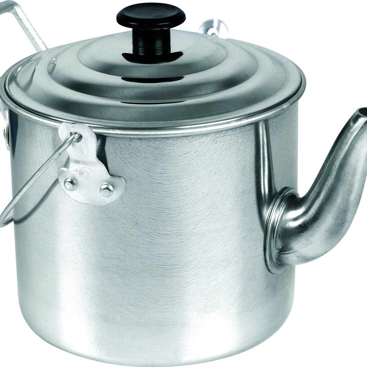 Cockatoo Camping Aluminium 1800ml Billy Teapot - Silver - Bunnings ...