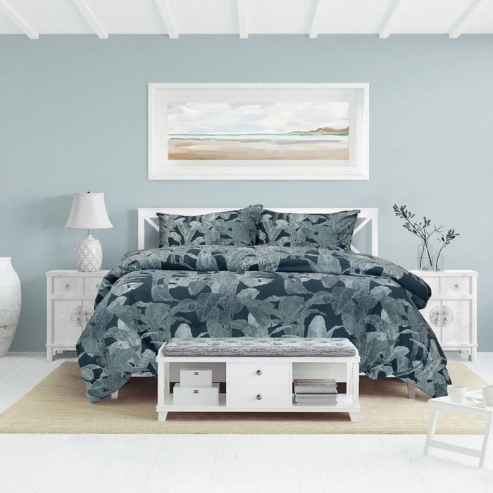 Ardor Boudoir Queen Indra 90GSM Quilt Cover Set Teal - Bunnings Australia