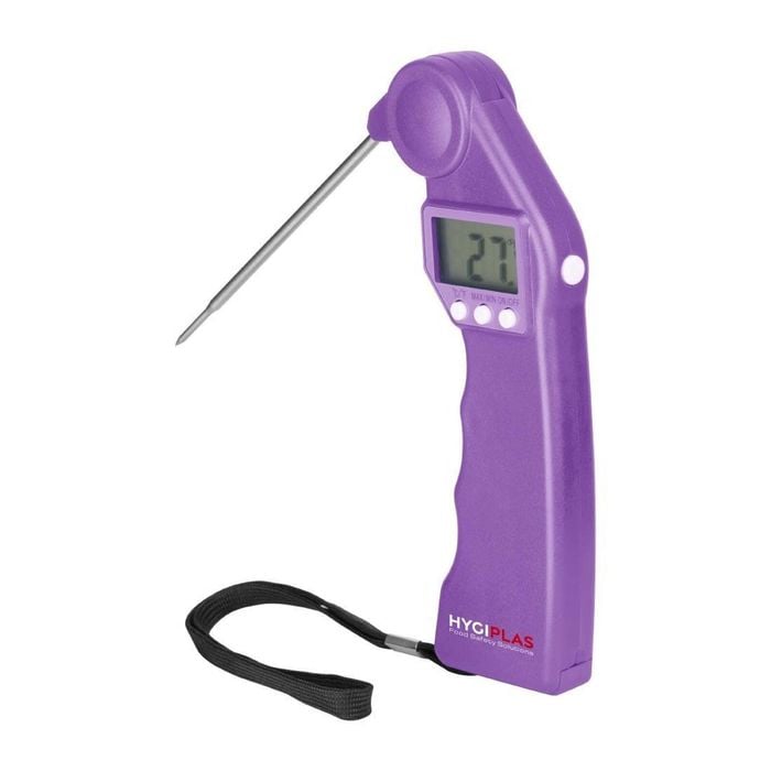 Hygiplas Easytemp Colour Coded Purple Probe Thermometer For Allergens ...