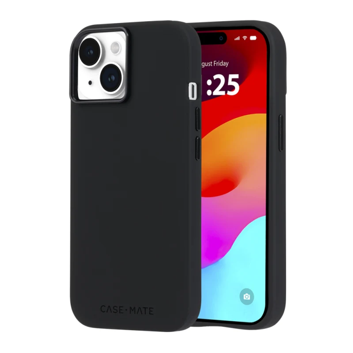 Case-Mate Silicone MagSafe Case For Apple iPhone 15 - Black - Bunnings ...
