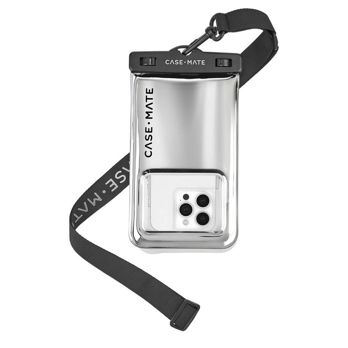 Case-Mate Waterproof Floating Pouch Universal - Silver Chrome ...