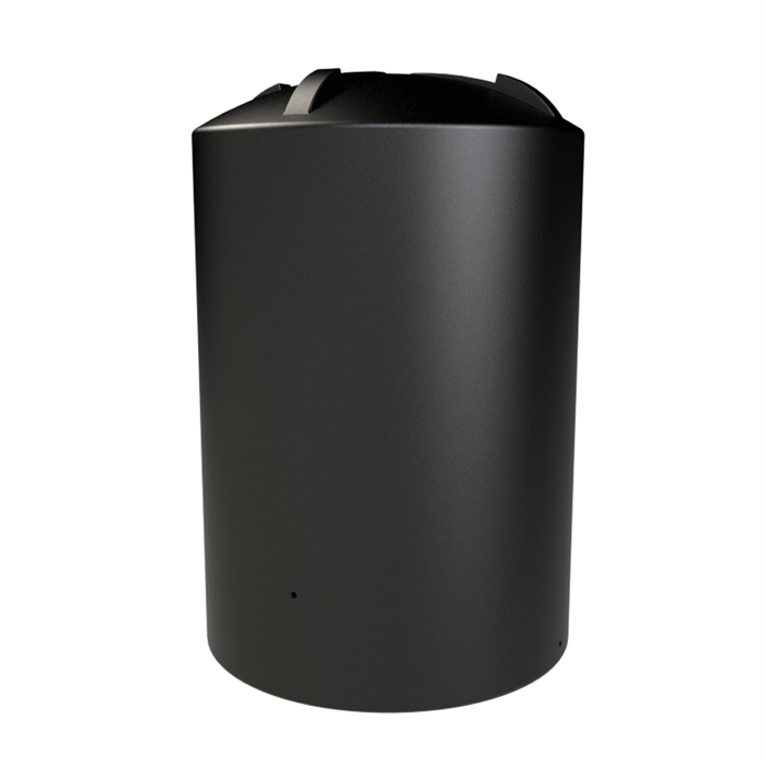 Melro Tanks 2000L Black Round 2100 Poly Water Tank - Bunnings Australia