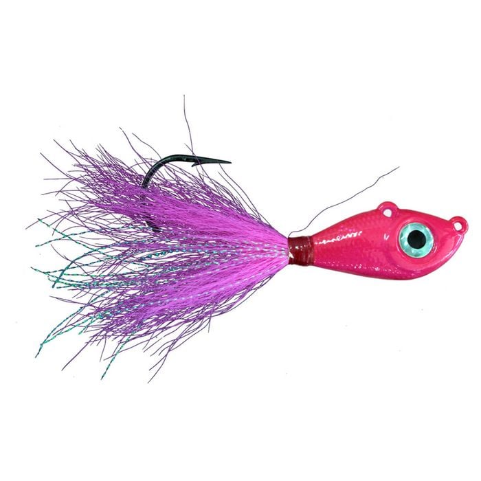 Mustad Big Eye Bucktail Jigs 8oz - Pink - Bunnings Australia