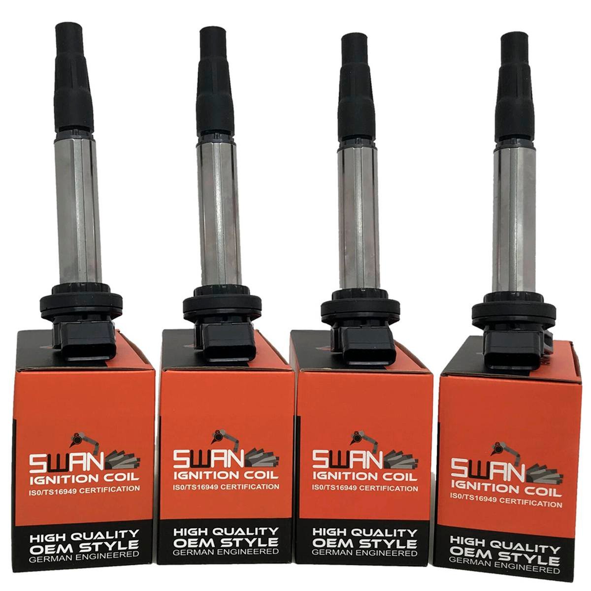 4-Pack SWAN Ignition Coil for Toyota Esquire, Harrier, Ist, Noah ...