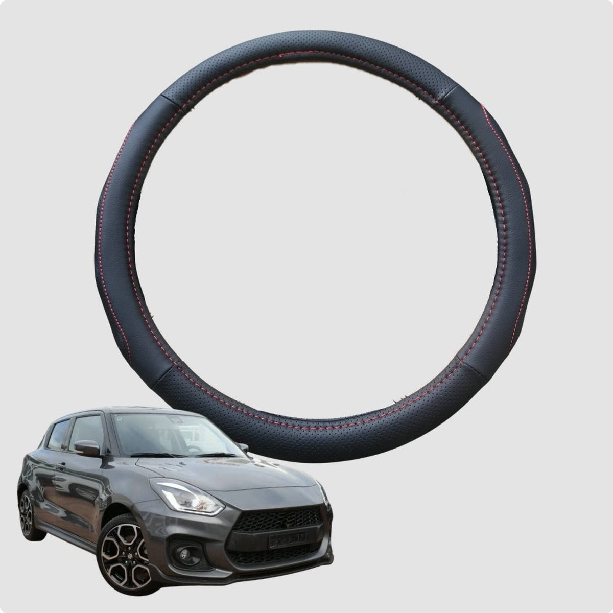 Steering Wheel Cover for Suzuki Swift Sport 2012-2017 (FZ) 38CM ...