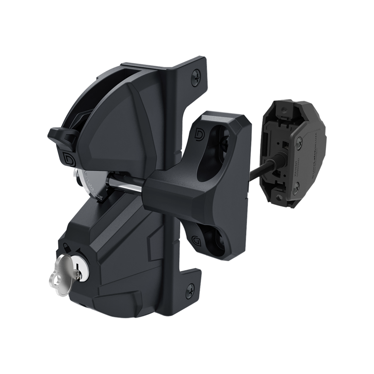D&D Technologies Lokklatch Deluxe S3 Gate Latch - Bunnings Australia