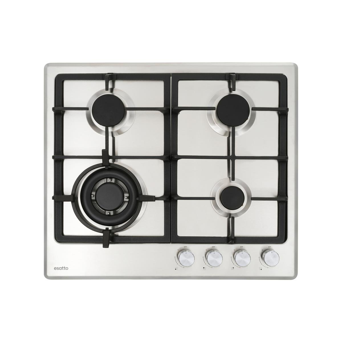 Esatto 60cm Gas Cooktop With Wok - Bunnings Australia