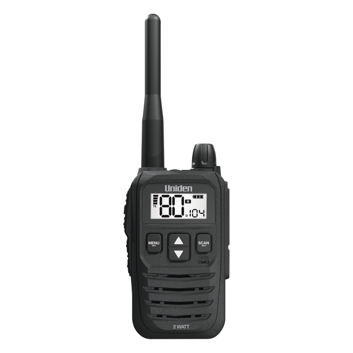 Uniden UH825-2TP 2 Watt UHF Handheld 2-Way Radio Tradies Pack ...