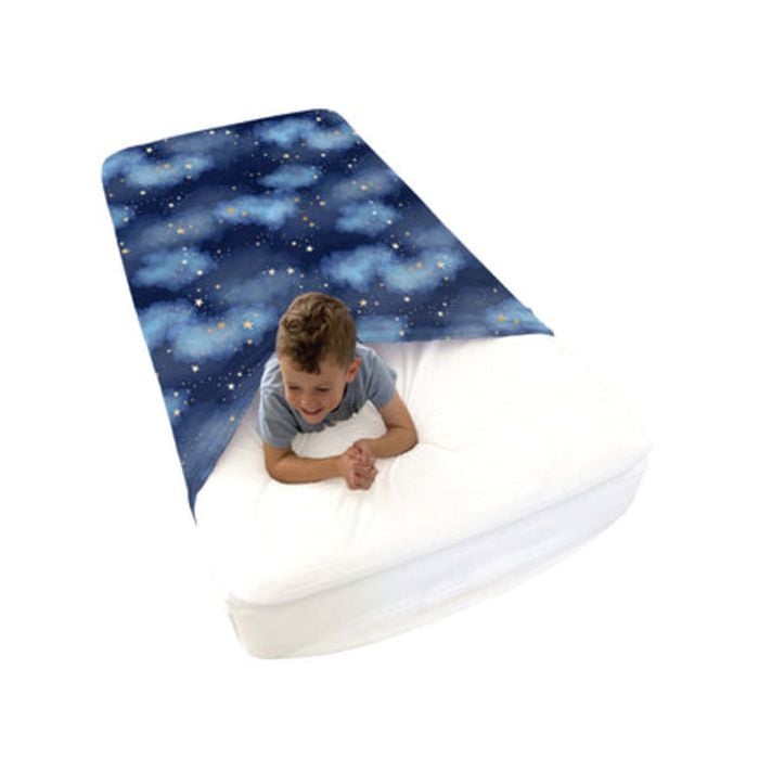Compression Bed Sheet - Starry Night - Bunnings Australia