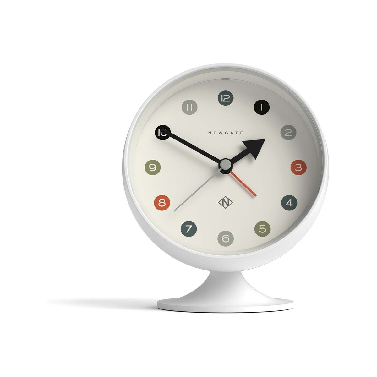 Newgate Spheric Alarm Clock White - Bunnings Australia